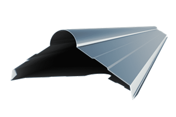 Standard Roll Top Ridge - Kurved Metal Roofing » Kurved Metal Roofing